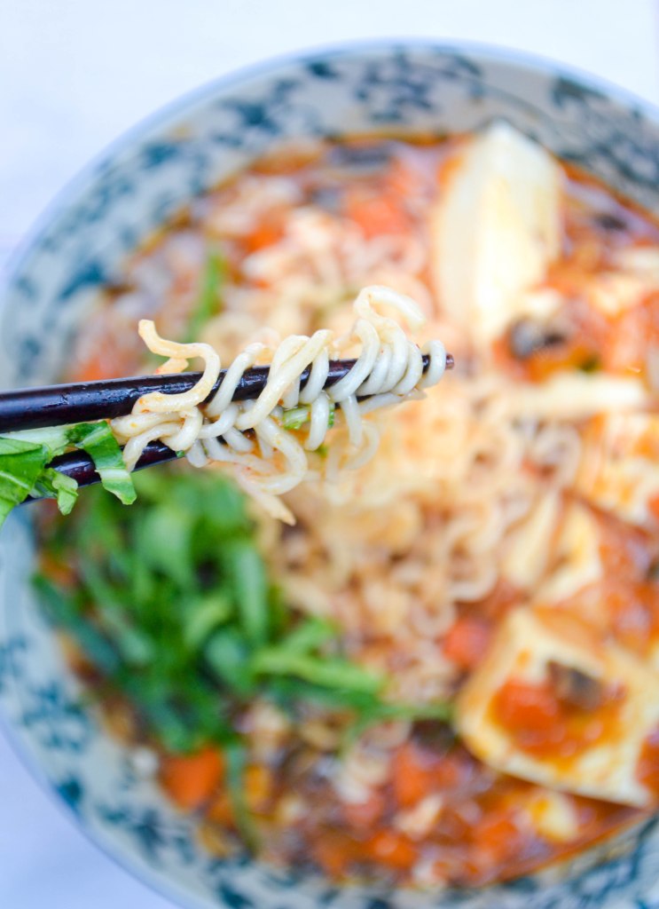 mapo tofu ramen | lushesfood