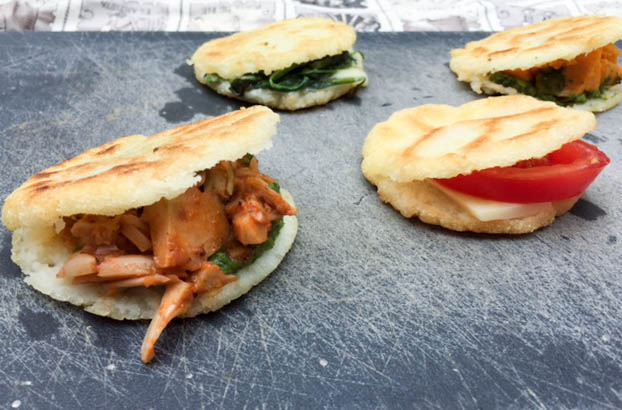 Stuffed arepas | lushesfood